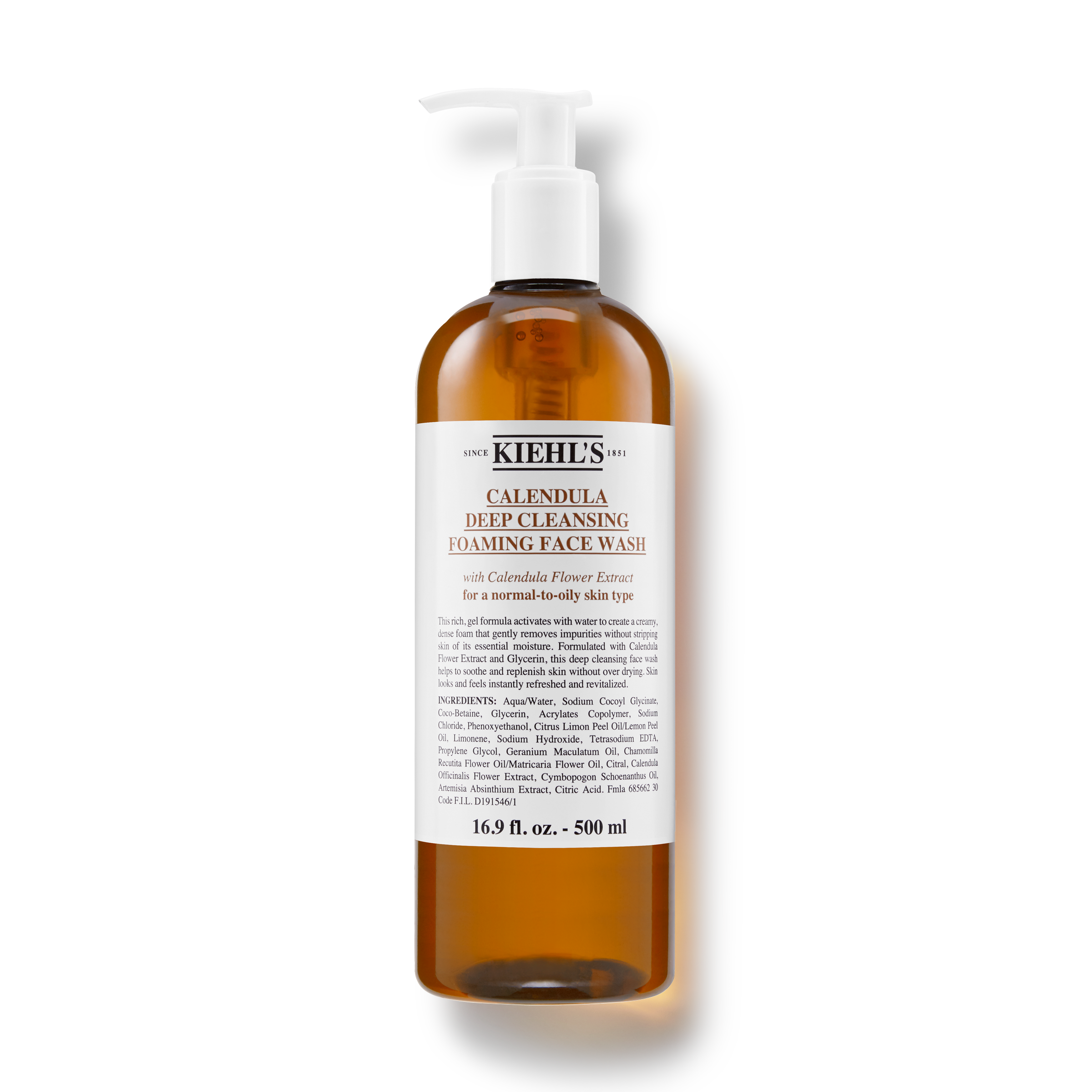 Calendula Deep Cleansing Foaming Face Wash - Kiehl’s.cl